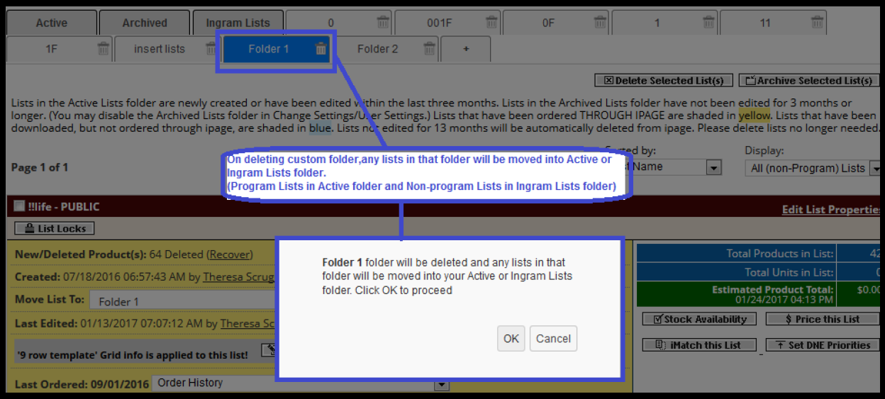 Selection List Folder Structure (Internal Use Only) – Ingram Content Group
