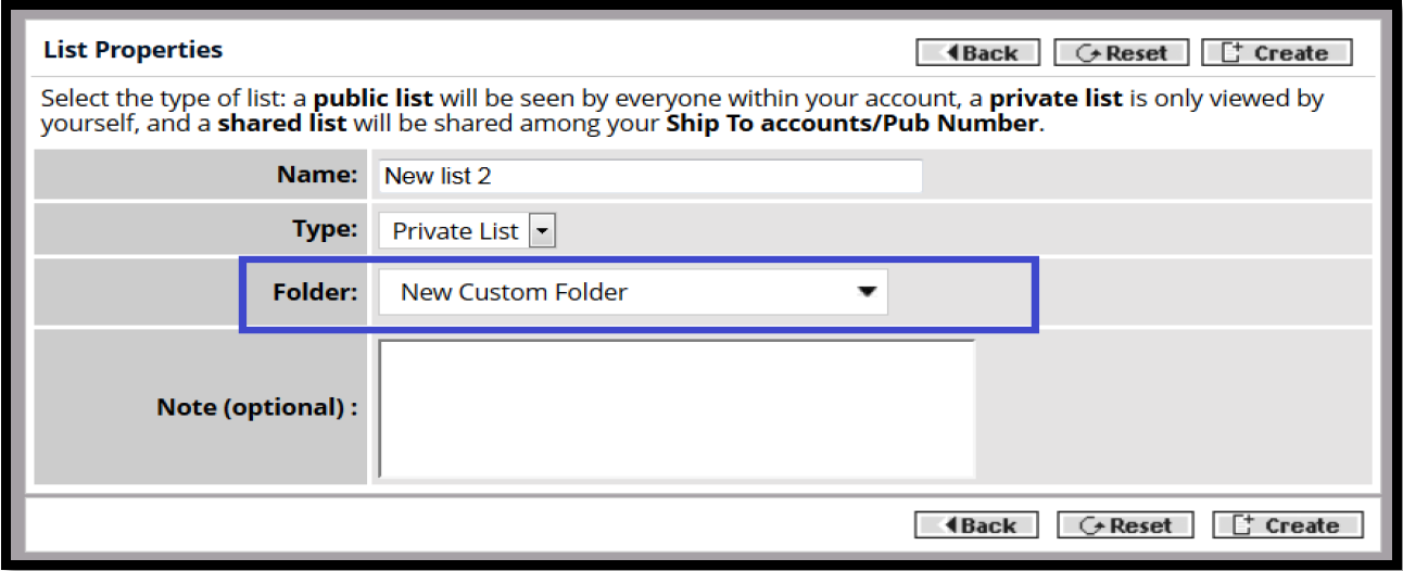 Selection List Folder Structure (Internal Use Only) – Ingram Content Group